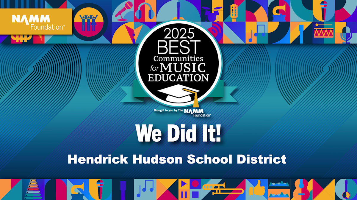 Hendrick Hudson Honored with Music Education Award for a Ninth Straight ...