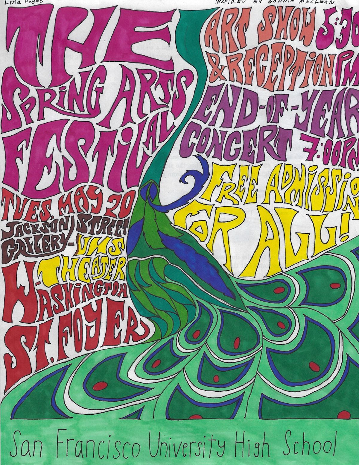 It's Back! The Spring Arts Festival | UHS School News