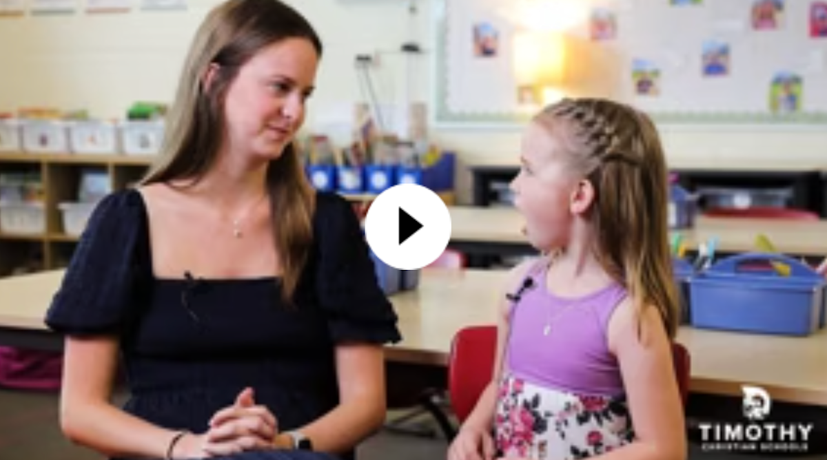 Beyond the Classroom with Ms. Bone: Interview by Abby Doty | Timothy Christian Schools