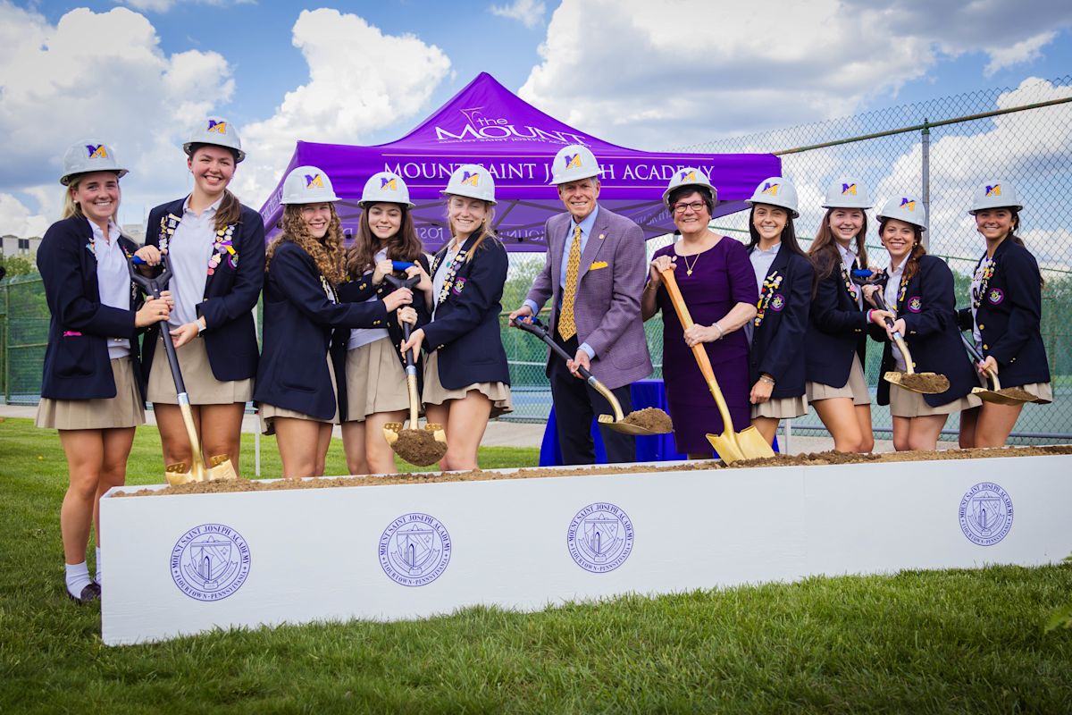 The Mount Breaks Ground on New Athletic Center | Mount News Posts