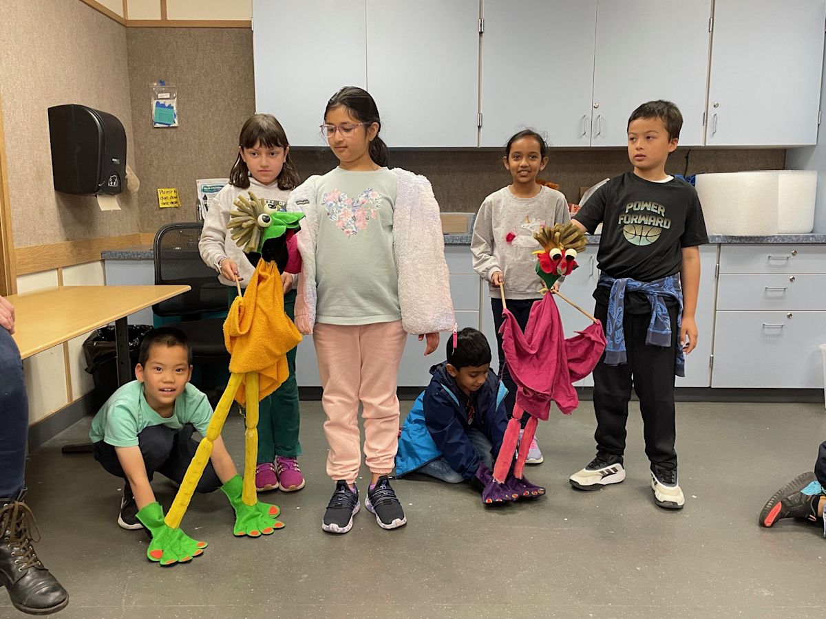 PTA Treats Students to Puppet Show and Workshop with Pegasus Theater ...