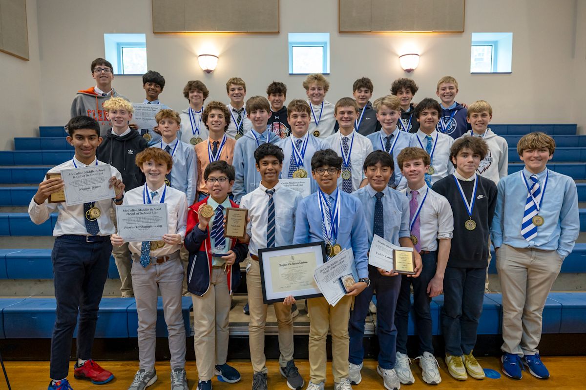 Middle School Student Excellence Celebrated | News Details