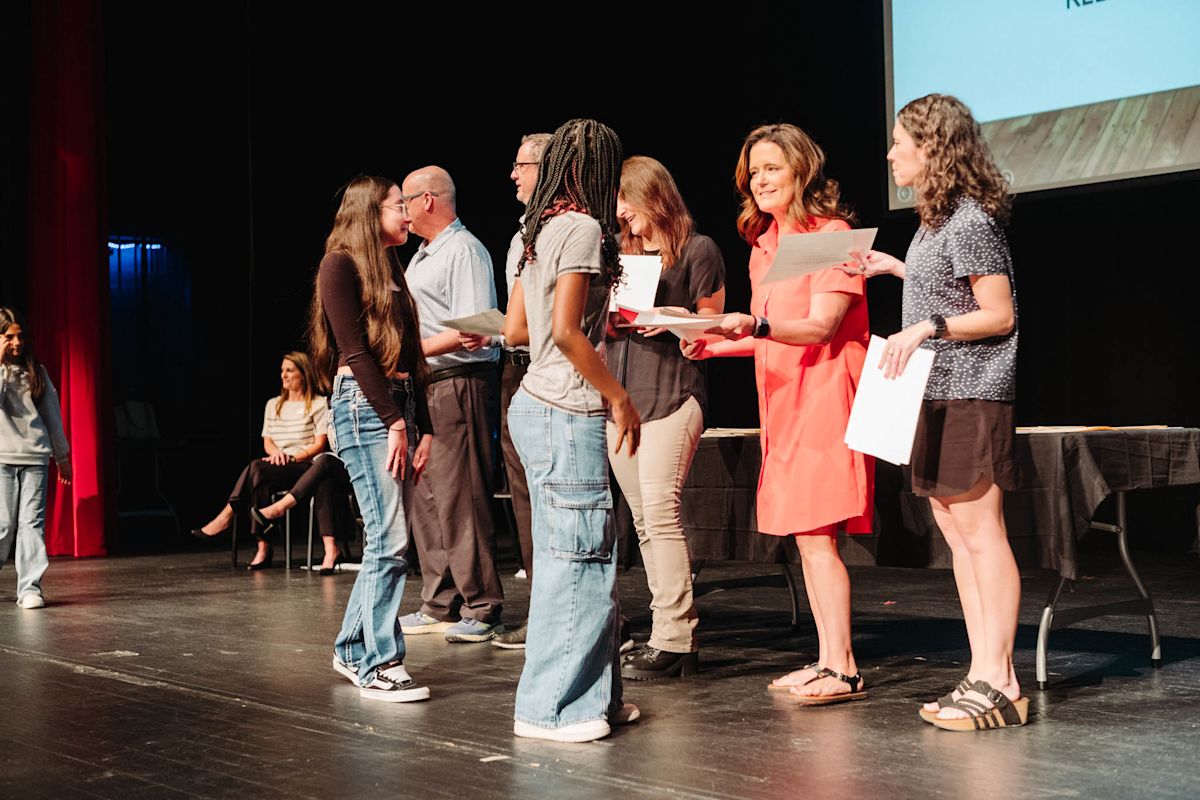 7th Graders Honored at Awards Night | Campus Life Details
