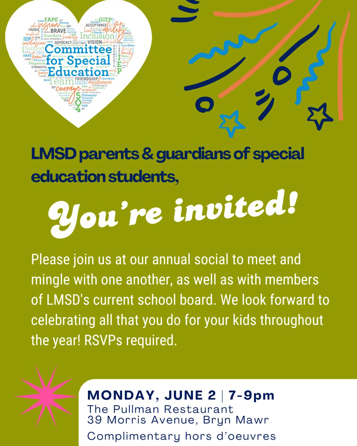 Committee for Special Education (CSE) To Host Annual Social | Article