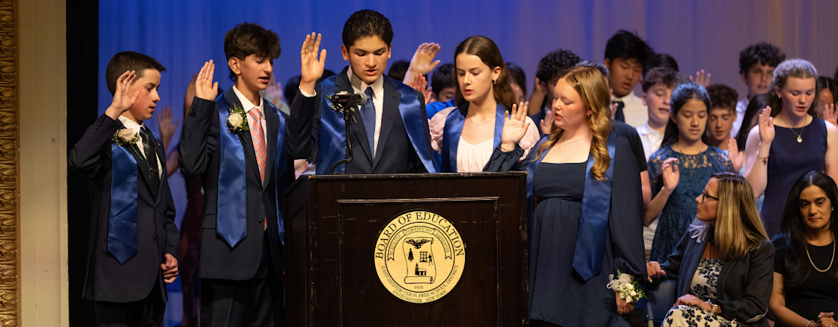 Middle School Leaders Inducted into National Junior Honor Society ...