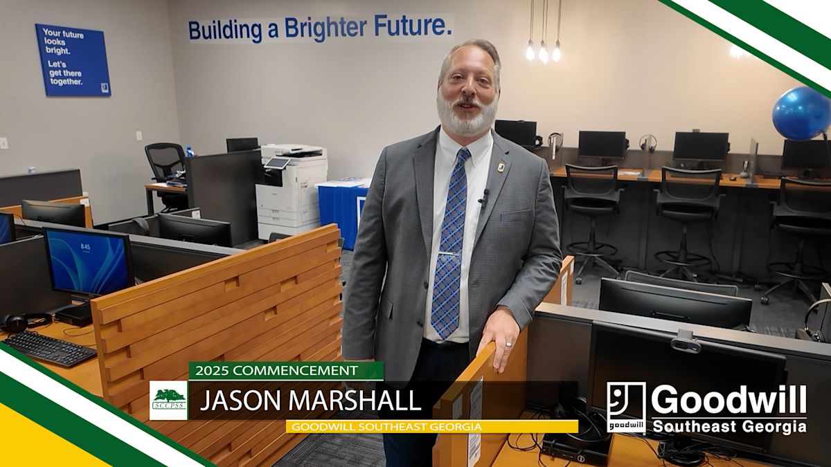 2025 Commencement Message - Jason Marshall, Goodwill Southeast Georgia ...