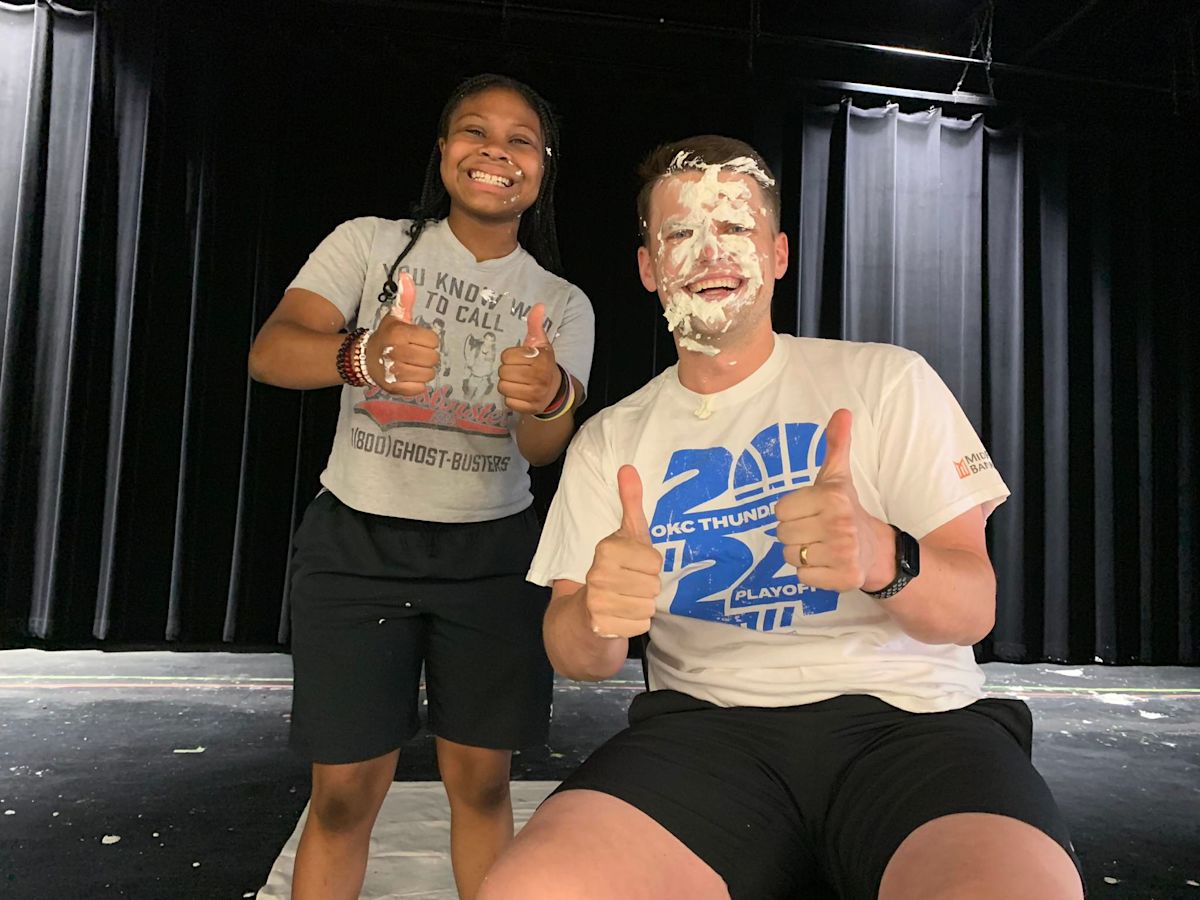 8th Grade Teacher Takes Pie To The Face | Campus Life Details