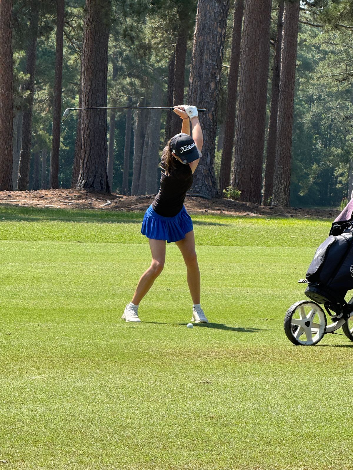 Maddie Hall ’27 becomes the first female golfer in Paideia history to ...