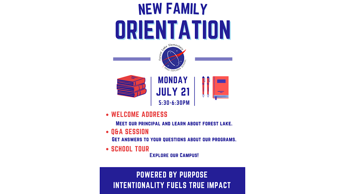 New Family Orientation | Details
