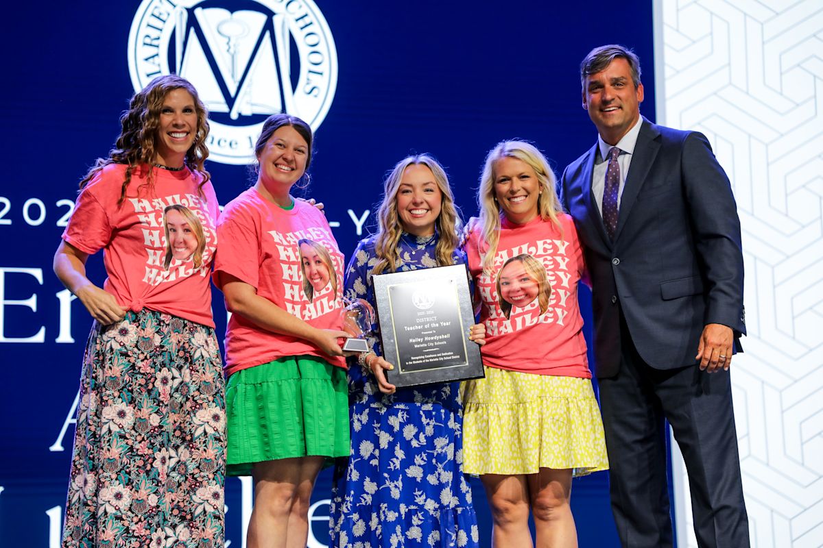 Hailey Howdyshell named Marietta City Schools Teacher of the Year ...