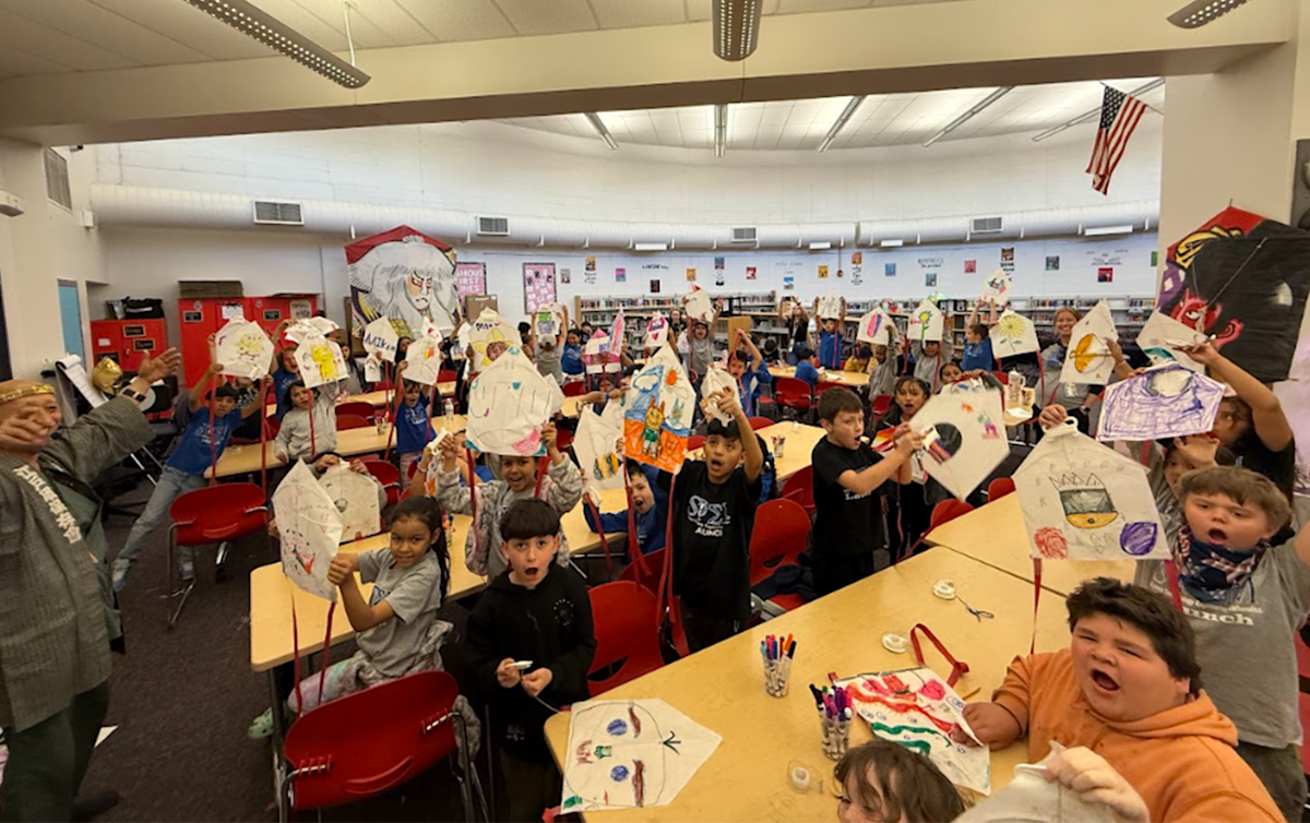 Japanese culture kite workshop hosted at STEM Launch | News Details