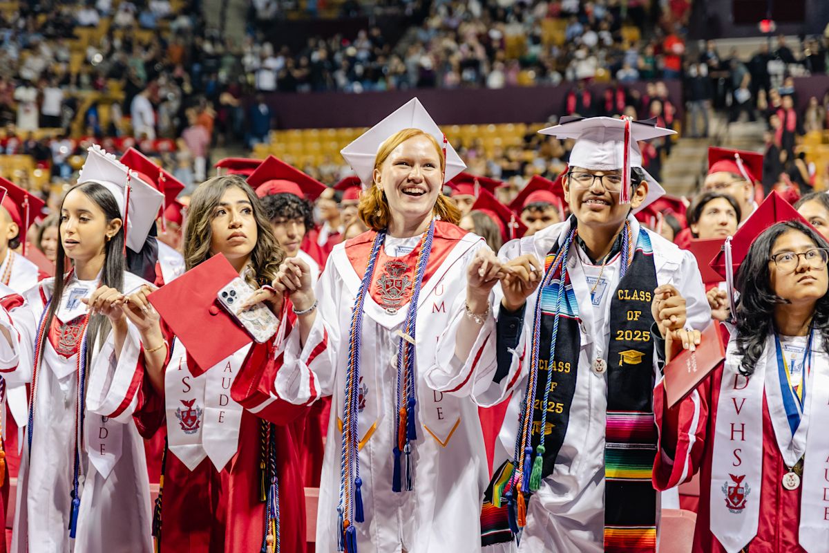 DVOC, DVHS, & ECHS Class of 2025 Walks the Graduation Stage | District News Board Page