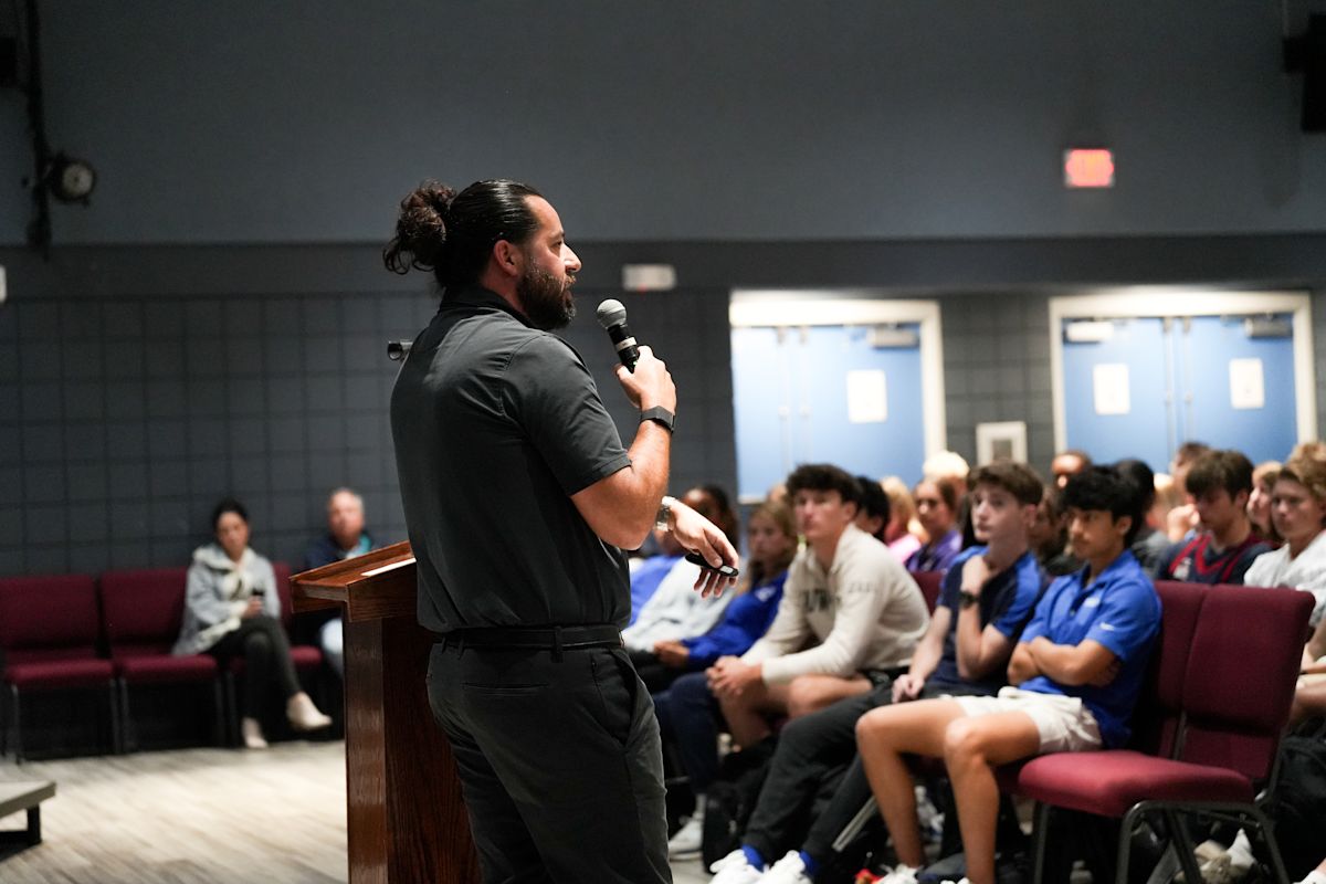 Chris Rossi Speaks to Canterbury Students About Addiction and Trauma ...