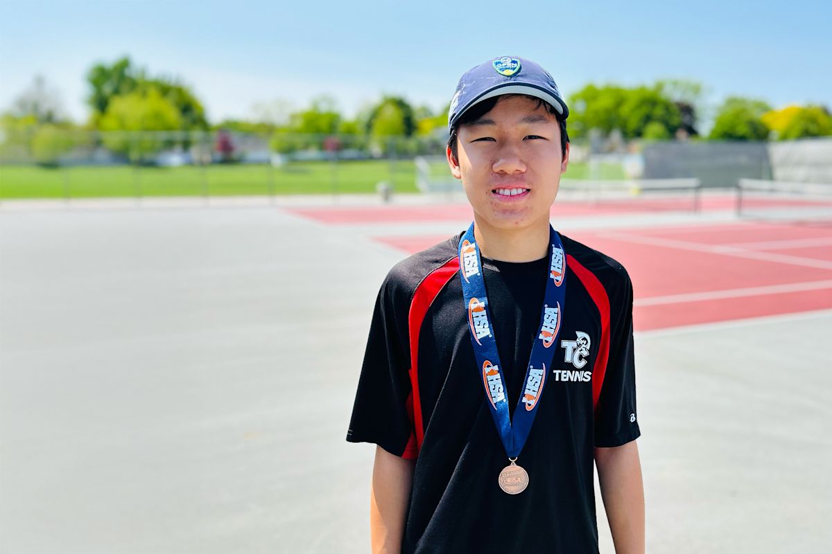 Freshman Hudson Tseng Finishes 5th at IHSA State Tennis Tournament ...