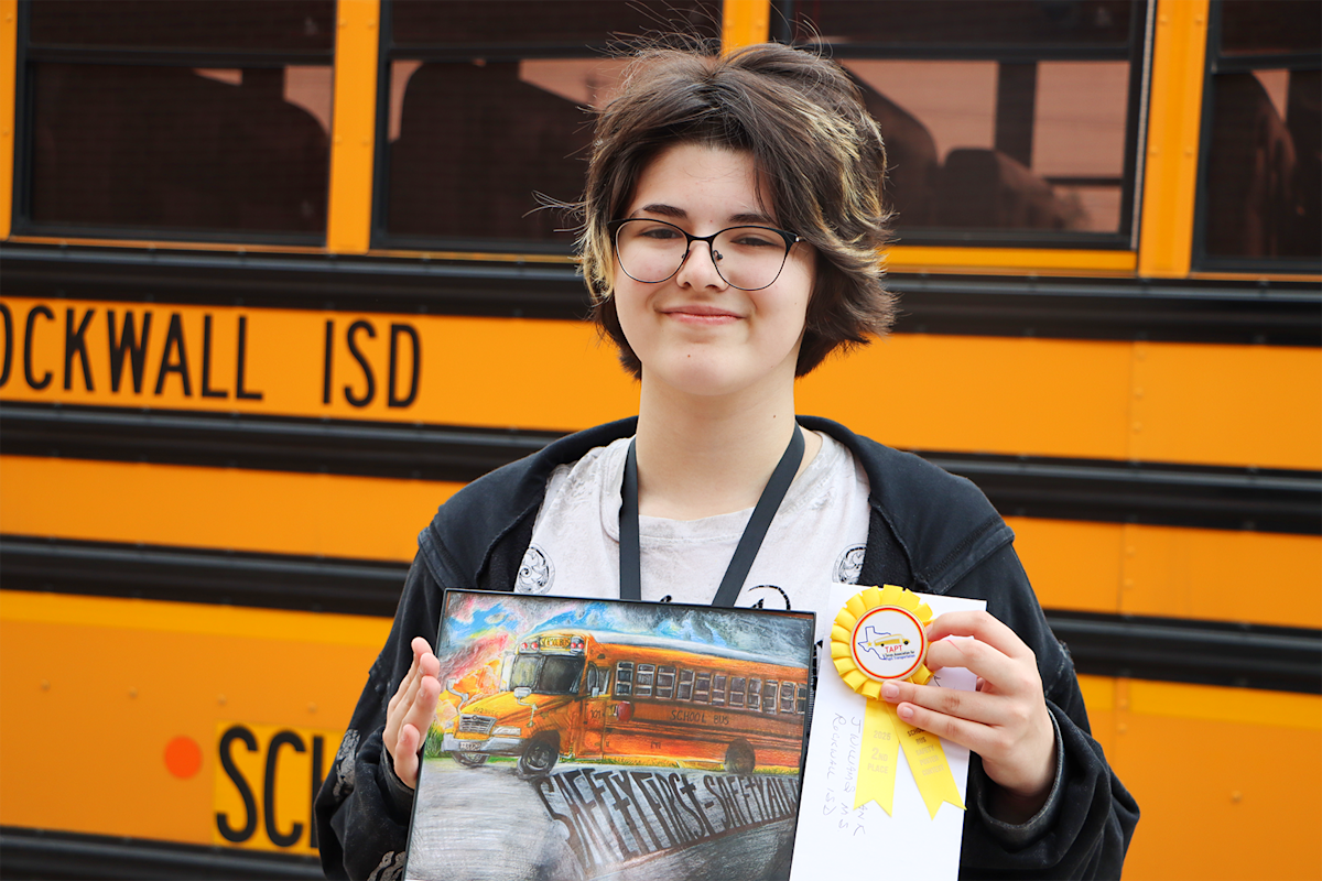 Williams MS Student Earns State Recognition in School Bus Safety Poster ...