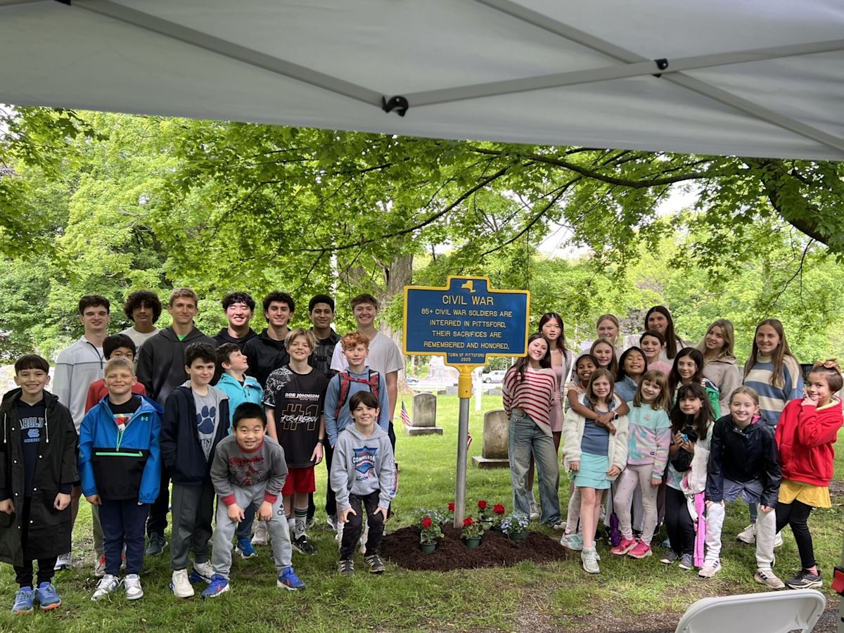 A Promise Kept: Mendon High School Students Unveil Civil War Memorial ...