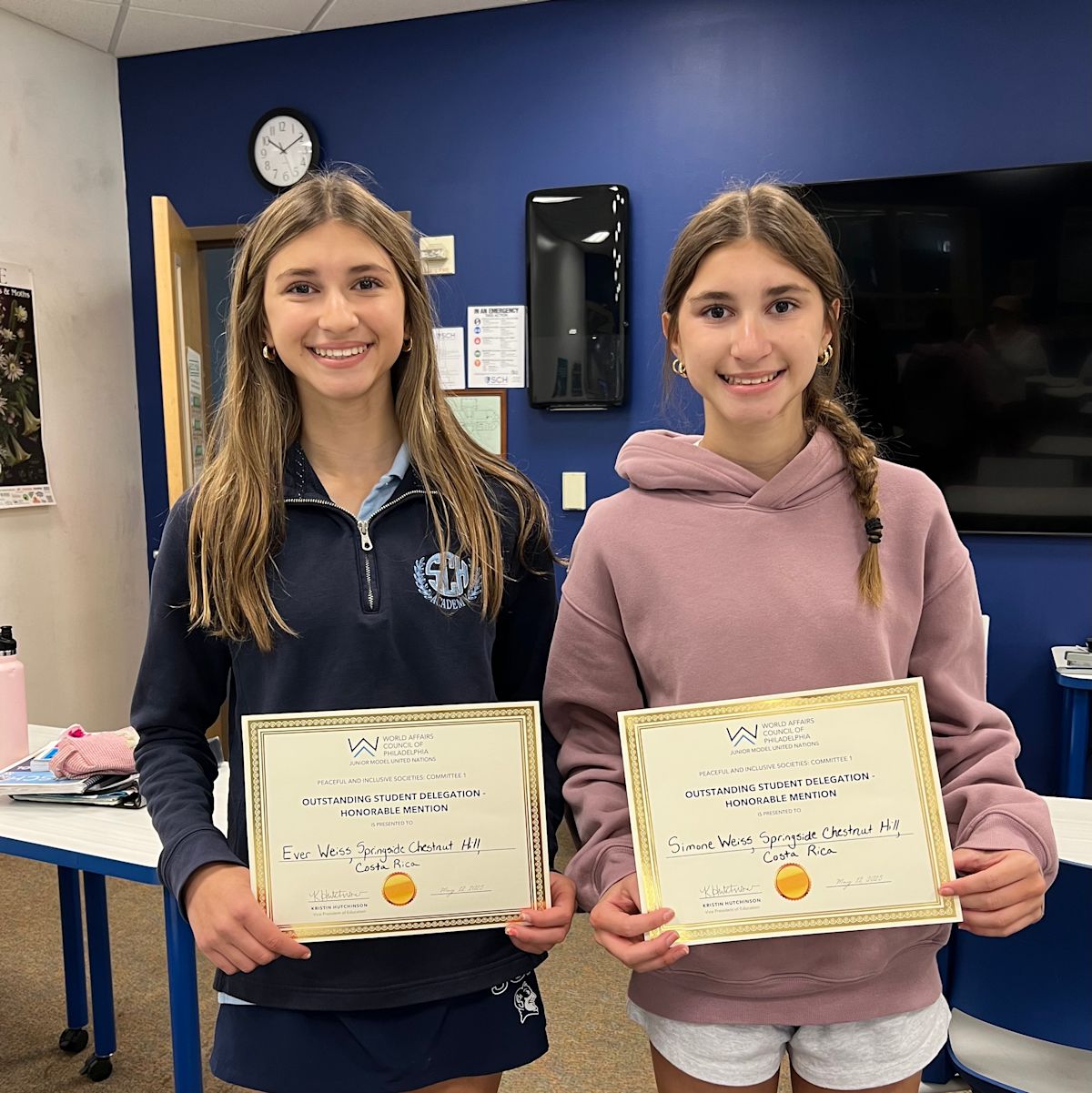 Five Middle Schoolers Attend Junior Model UN, Two Earn Honorable ...