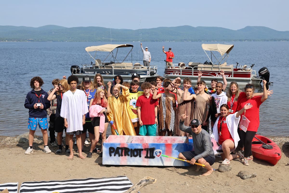 Making a splash: B-P students race homemade cardboard boats in PLTW ...