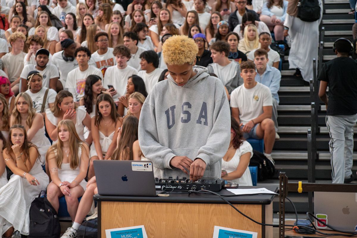 Hopkins High School begins celebrations with final Pep Fest | article ...