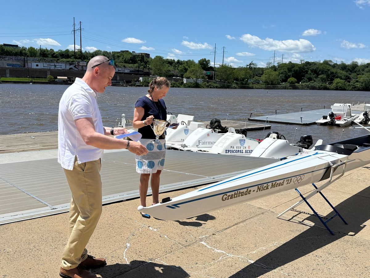 Rowing Shells Dedicated in Honor of Nick Mead '13 & Bruce Konopka, Hon ...