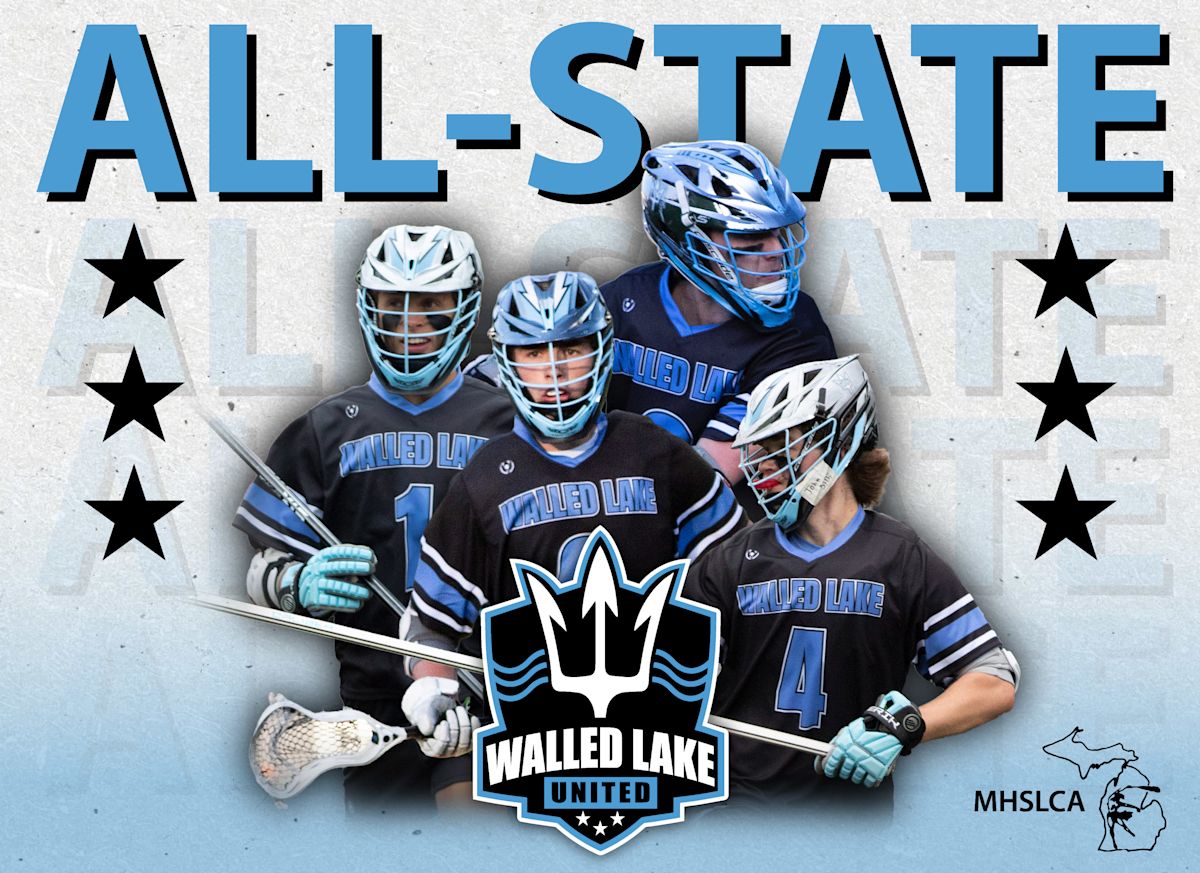 Walled Lake United boys’ lacrosse players take home All-State honors ...