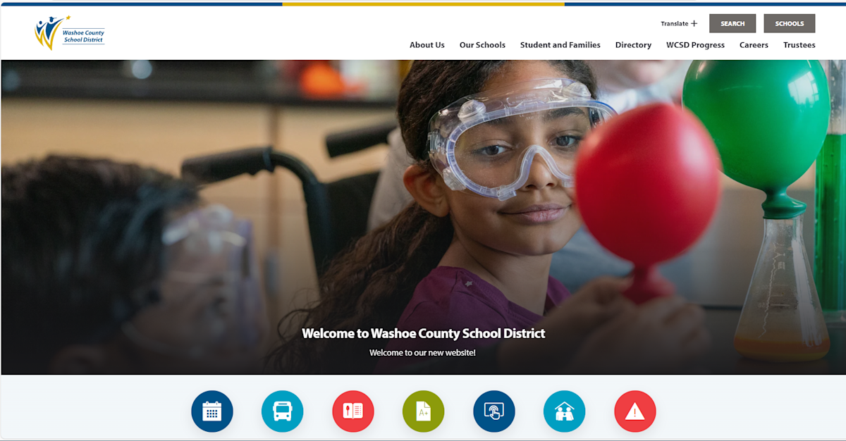 The New Washoe County School District Website! | Homepage Post Page
