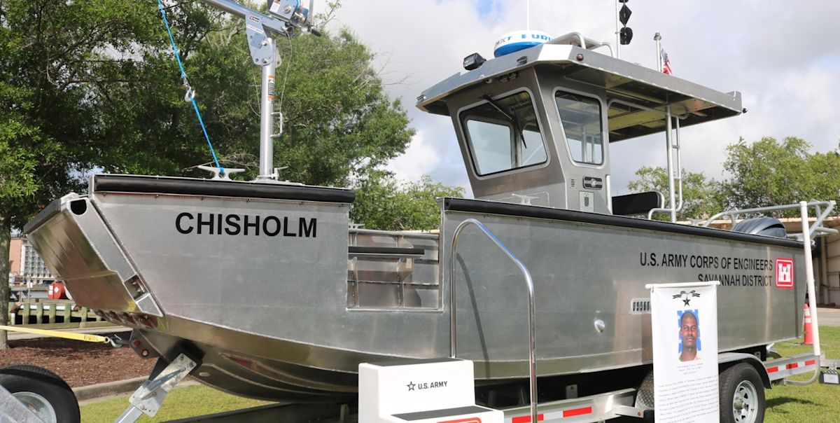U.S. Army Corps of Engineers Dedicate Survey Vessel in Honor of Groves ...