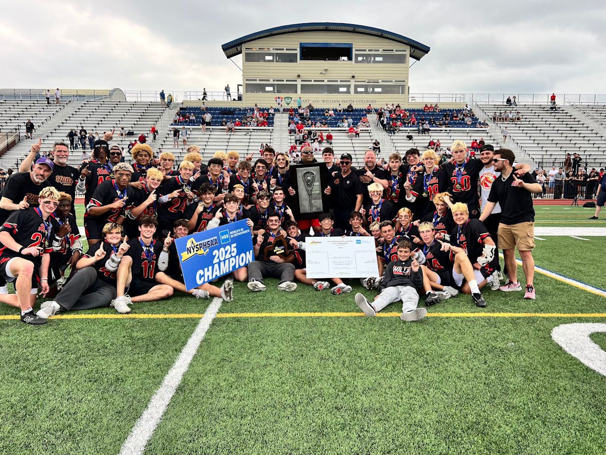 Half Hollow Hills RedColts Win 2025 Class A Boys Lacrosse State ...
