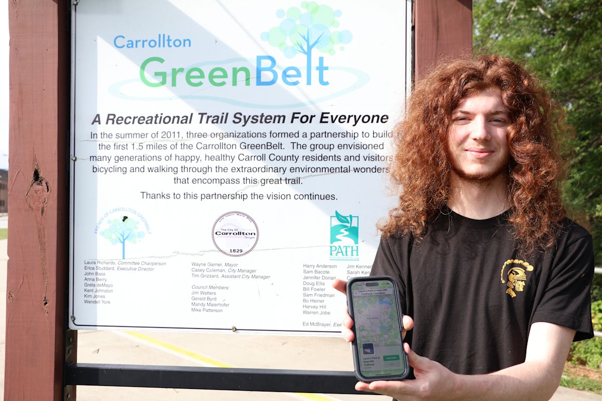 Carrollton High students develop app for the GreenBelt | Featured News