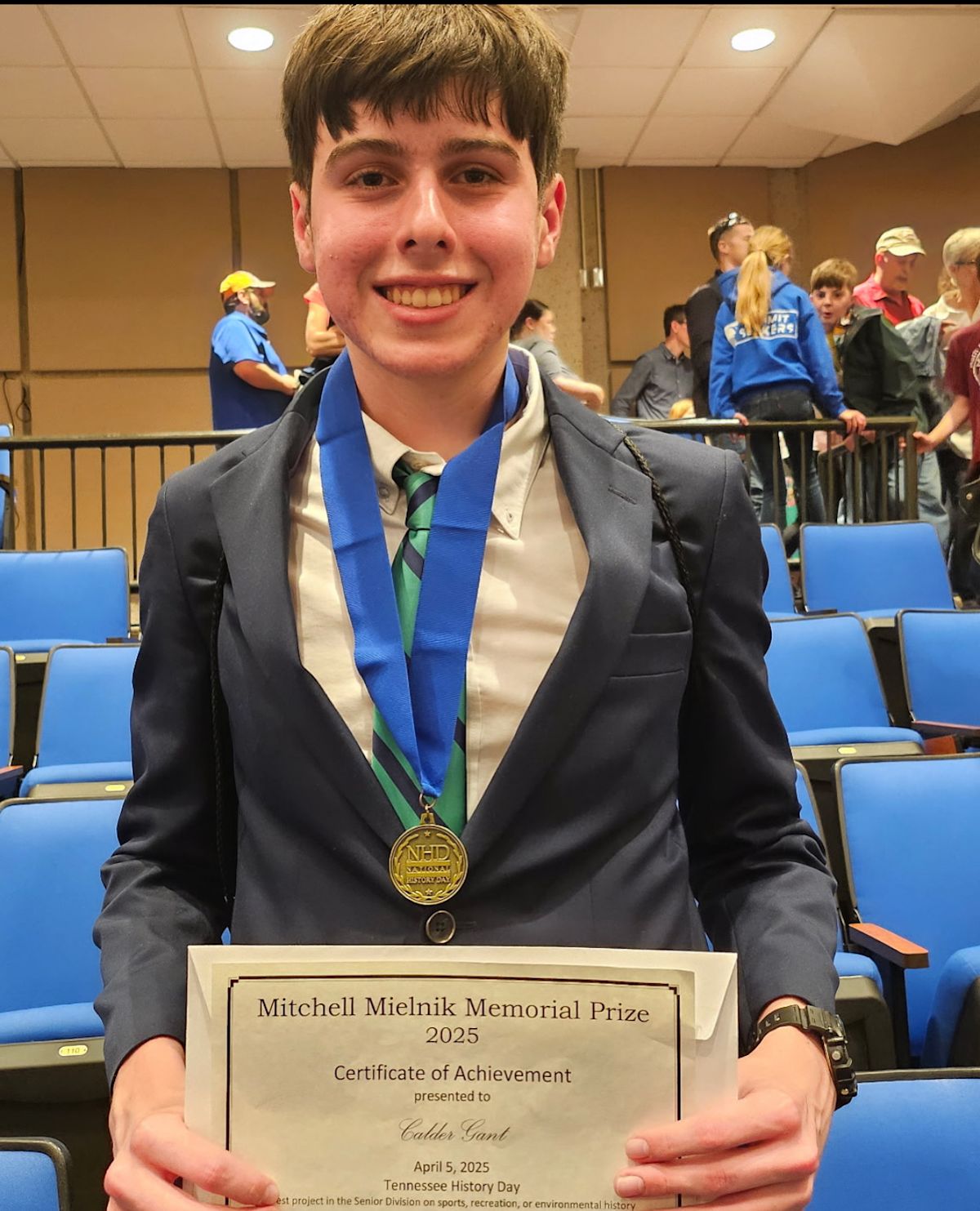 Rising McCallie Senior Calder Gant: Top Ten In National History Day ...