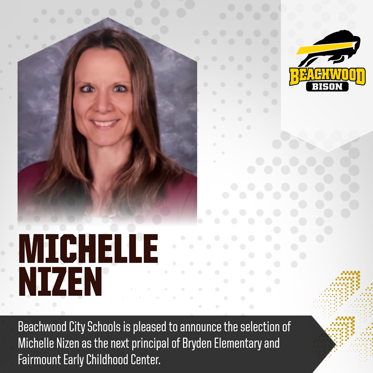 Michelle Nizen Selected as New Principal of Bryden Elementary and ...