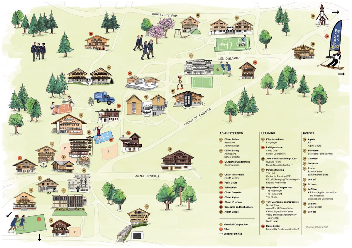 Campus Map - Aiglon College