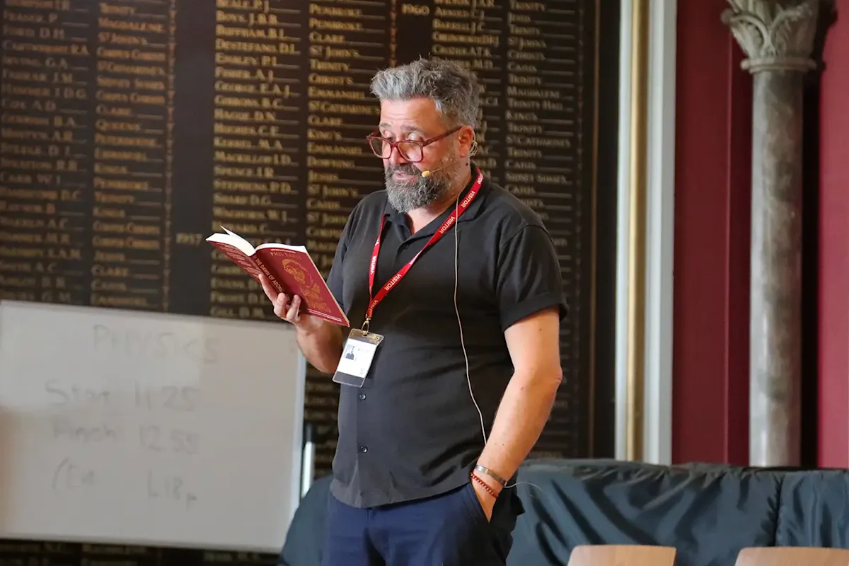 Prize-winning author Phil Earle visits Dulwich College | Junior News Post