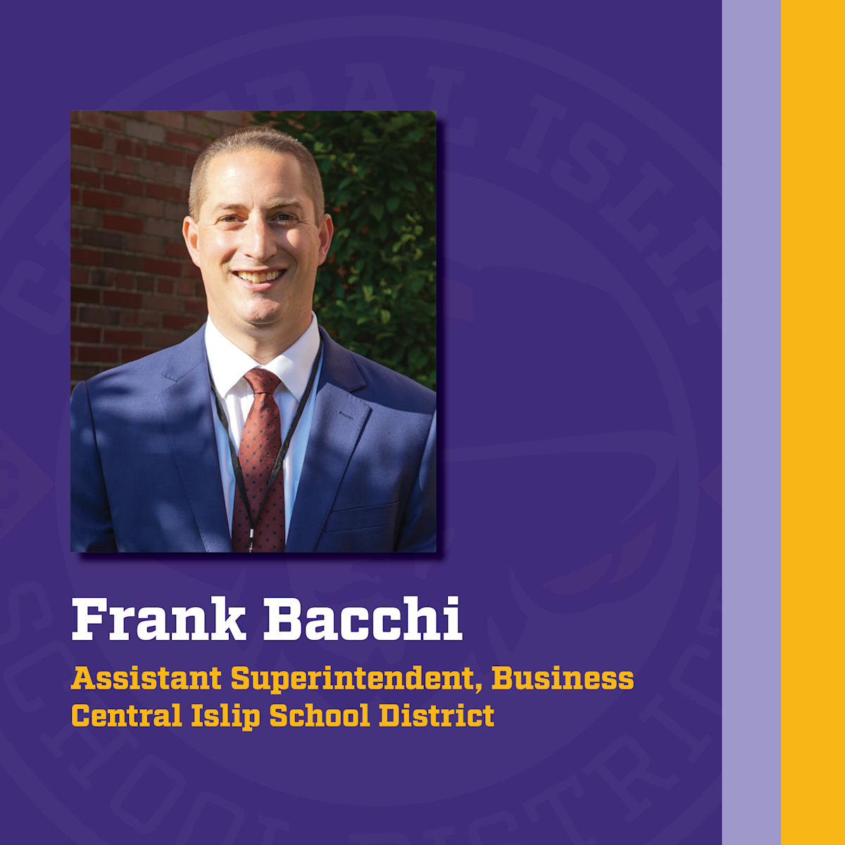 Central Islip School District Welcomes Frank Bacchi | Cordello Default ...