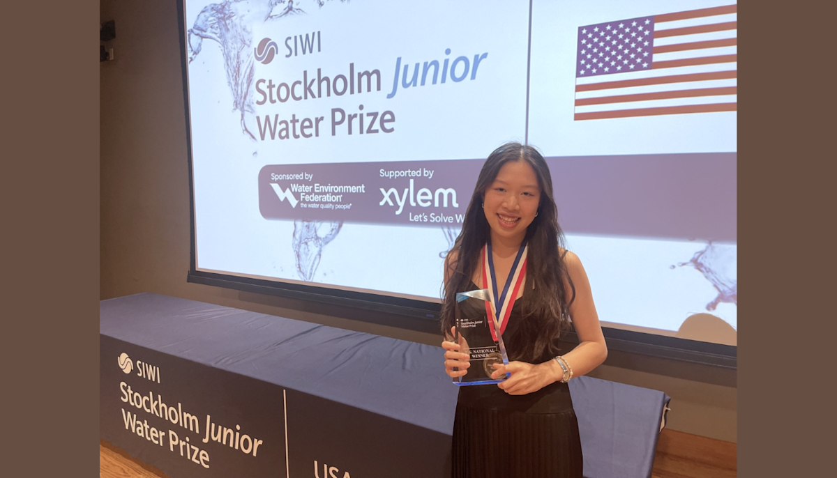 Catherine Chen Named U.S. National Finalist for Stockholm Junior Water ...