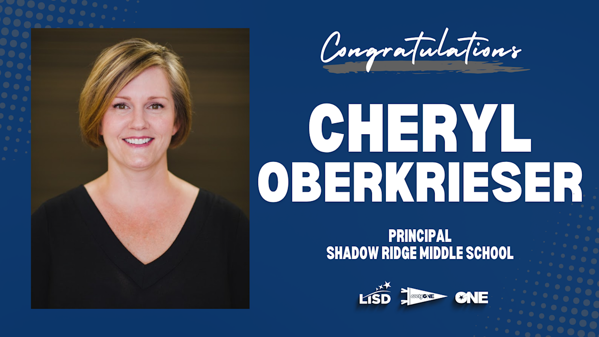 Cheryl Oberkrieser Named Principal of Shadow Ridge Middle School | news