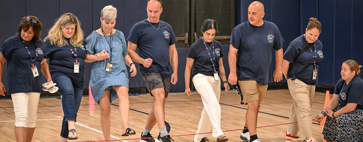 EMS Staff Members Participate in Team-Building Exercises | News Article