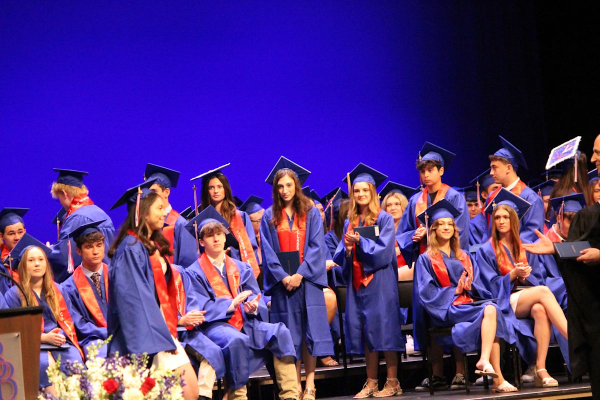 Blind Brook High School, let’s do this! Commencement ceremony held on ...