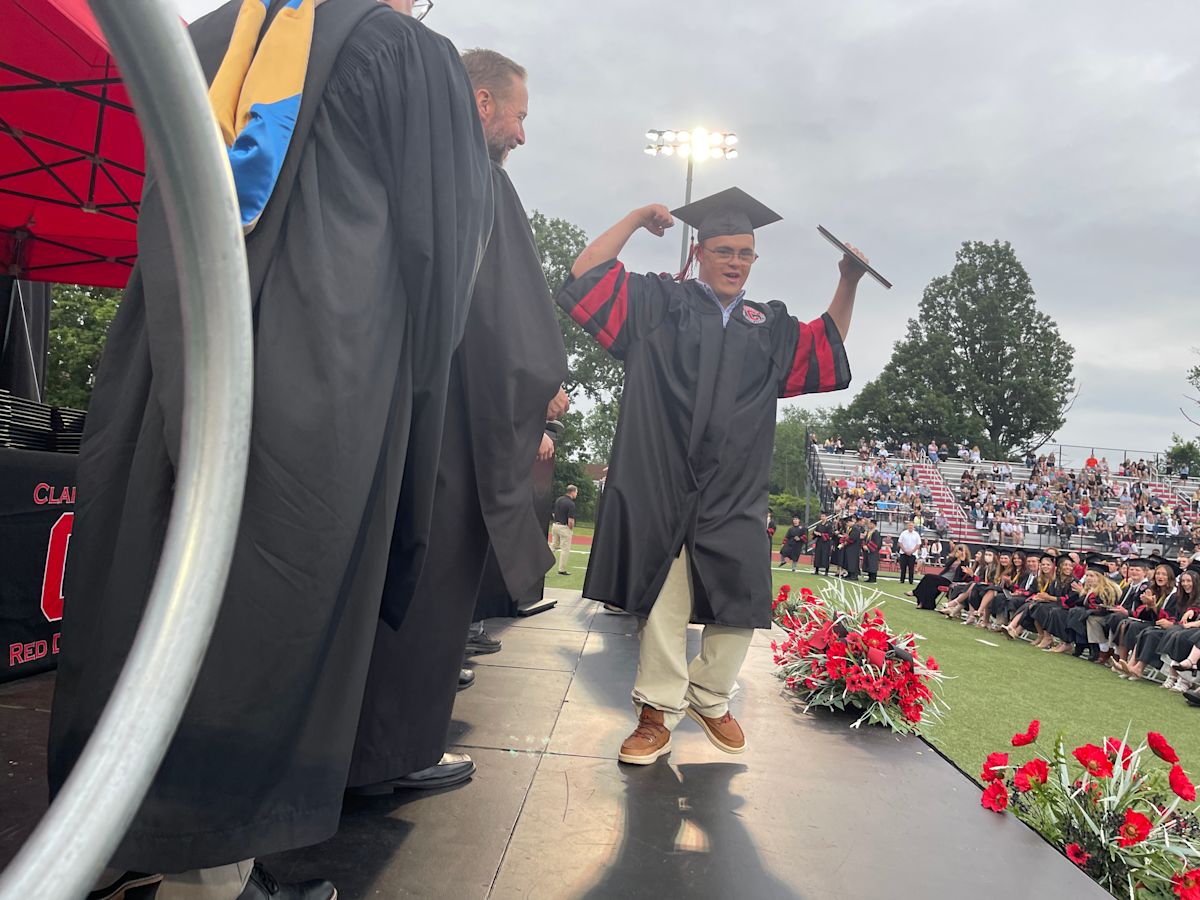 VIDEO: Community Celebrates Clarence High School Class of 2025 ...