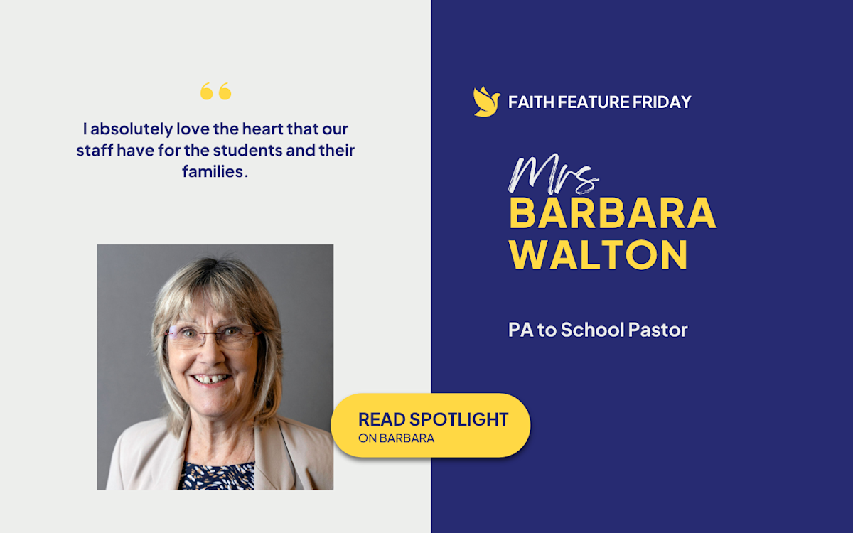 Faith Feature Friday: Mrs Barbara Walton | Post