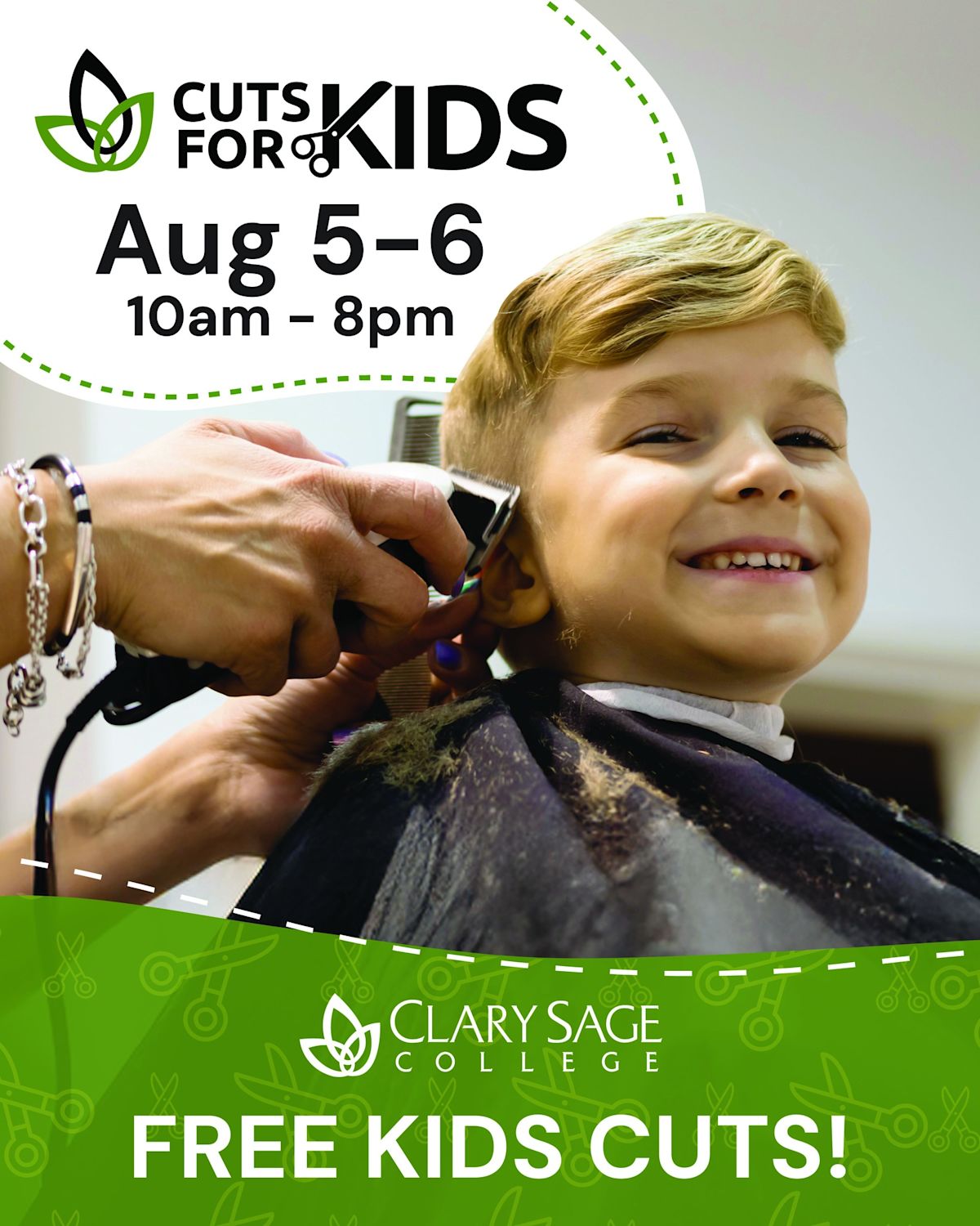 Cuts for Kids Offers Area Tulsa Kids FREE Haircuts Aug. 5-6 | Campus ...