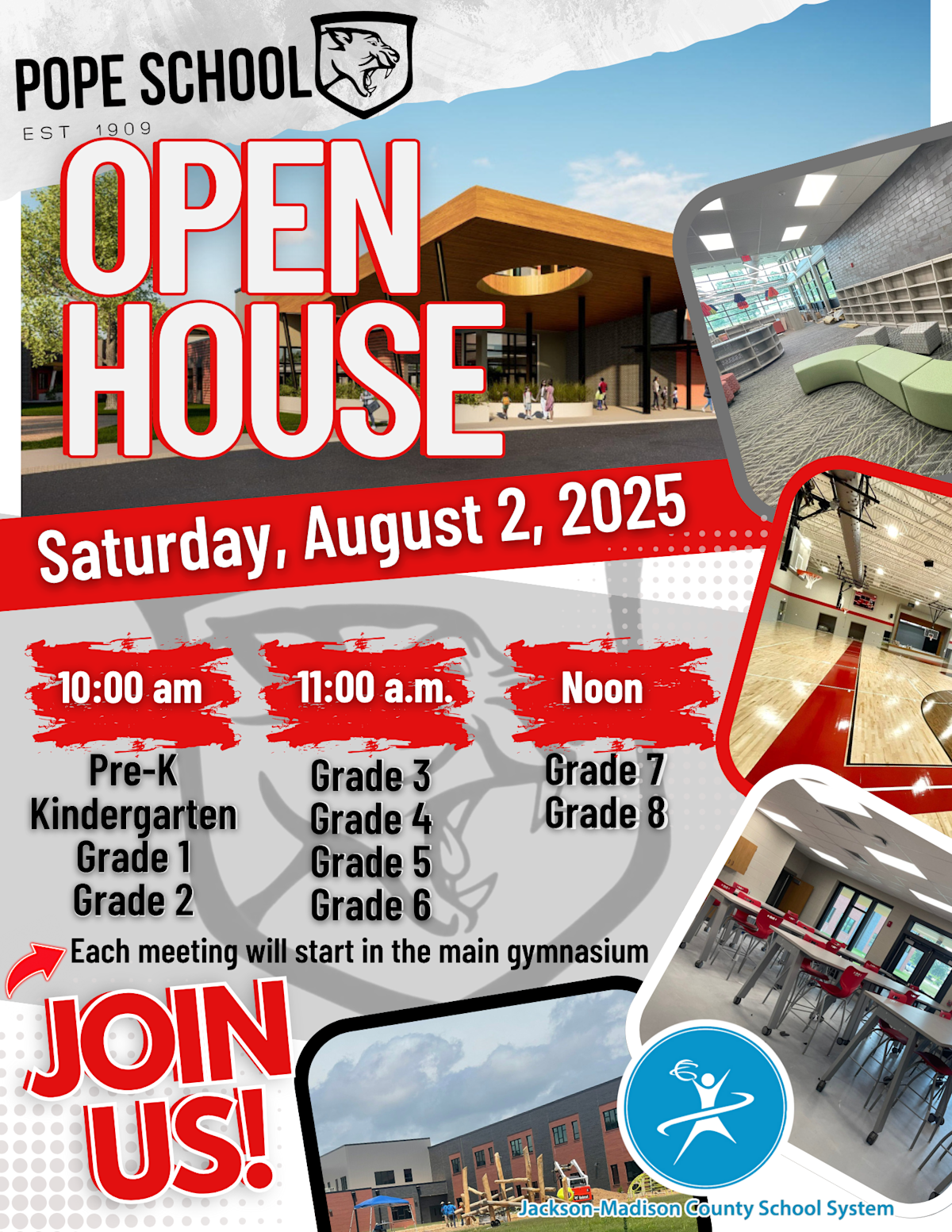 Pope Open House for Students and Families | JMCSS News