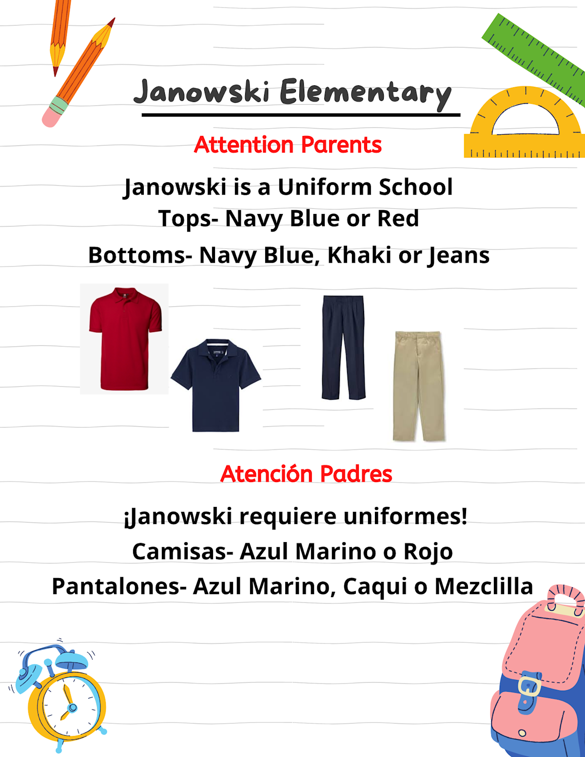 2025 - 2026 Uniform Policy | Posts Details/Default Board Post Page