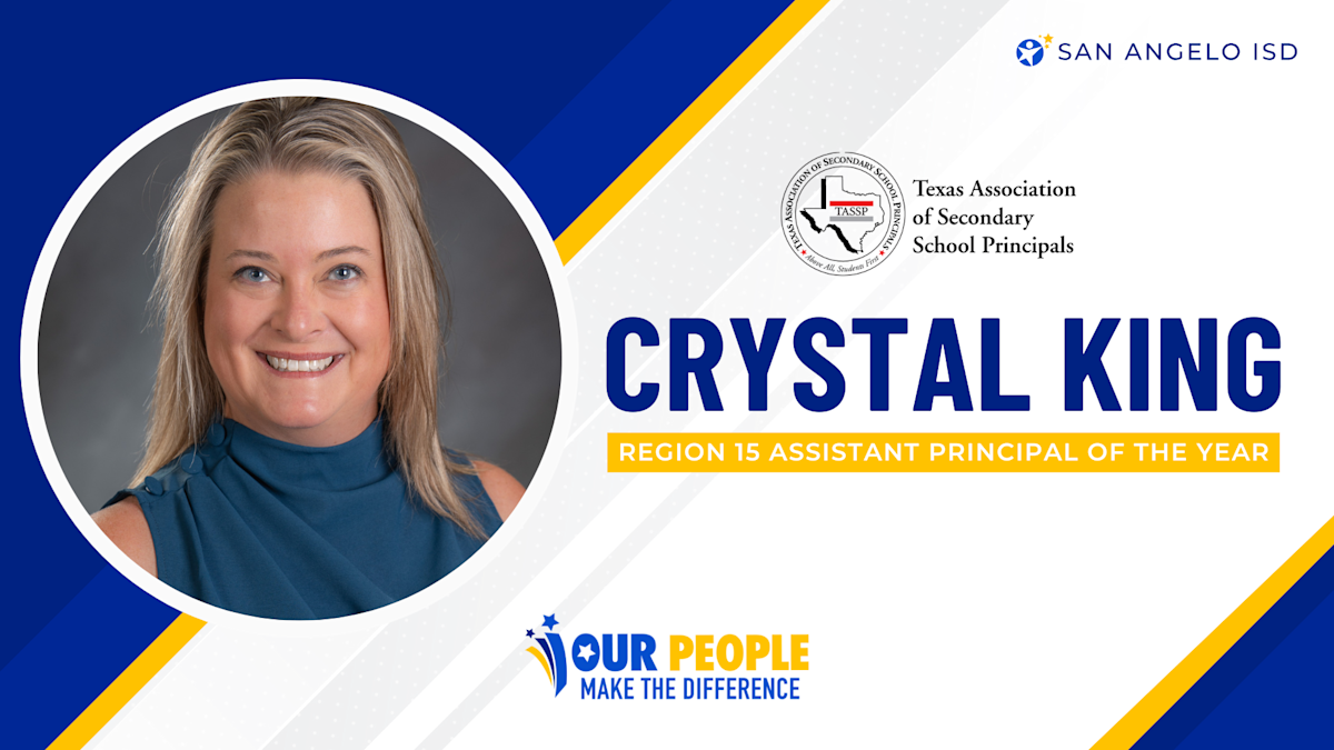 Crystal King Named Region 15 Assistant Principal of the Year | News ...