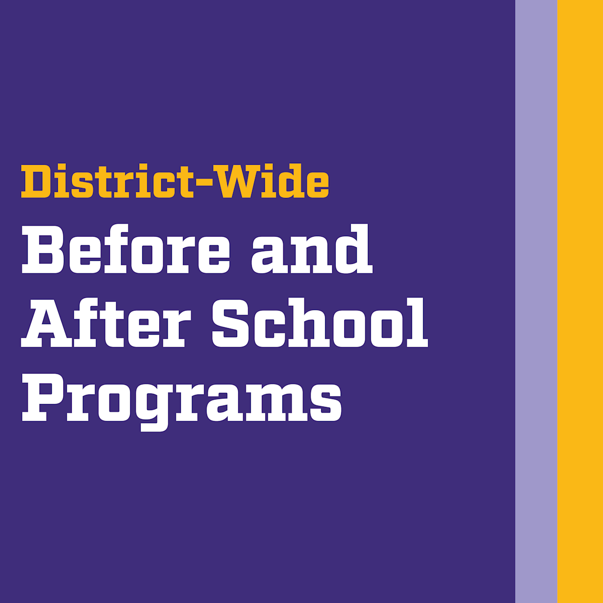 Before and After School Programs | News Details
