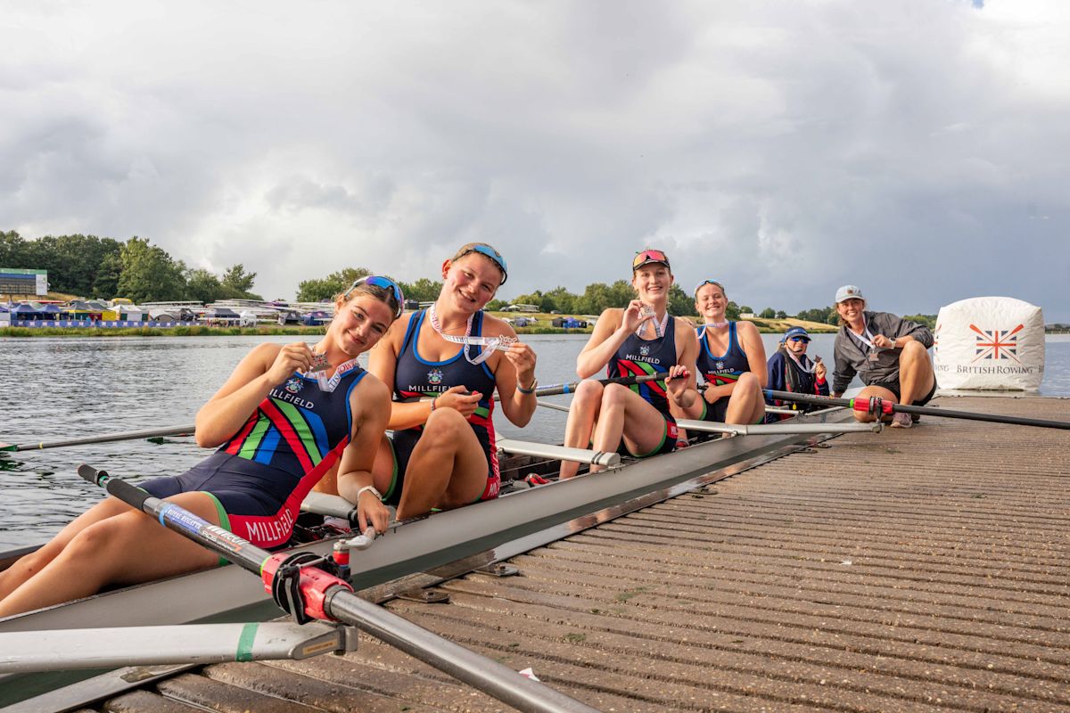 Millfield Rowers beat Cambridge at British Rowing Championships | News Details