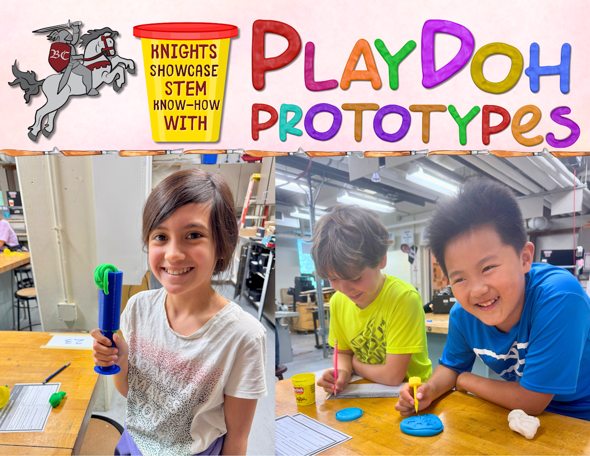 Knights Showcase STEM Know-How with Play-Doh Prototypes | Article