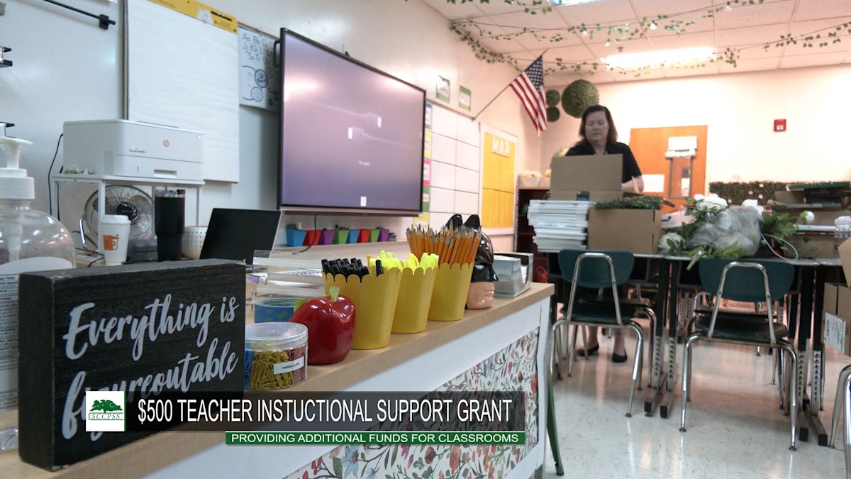 "This is to make classrooms more vibrant, exciting, engaging." - Teacher Instructional Support ...