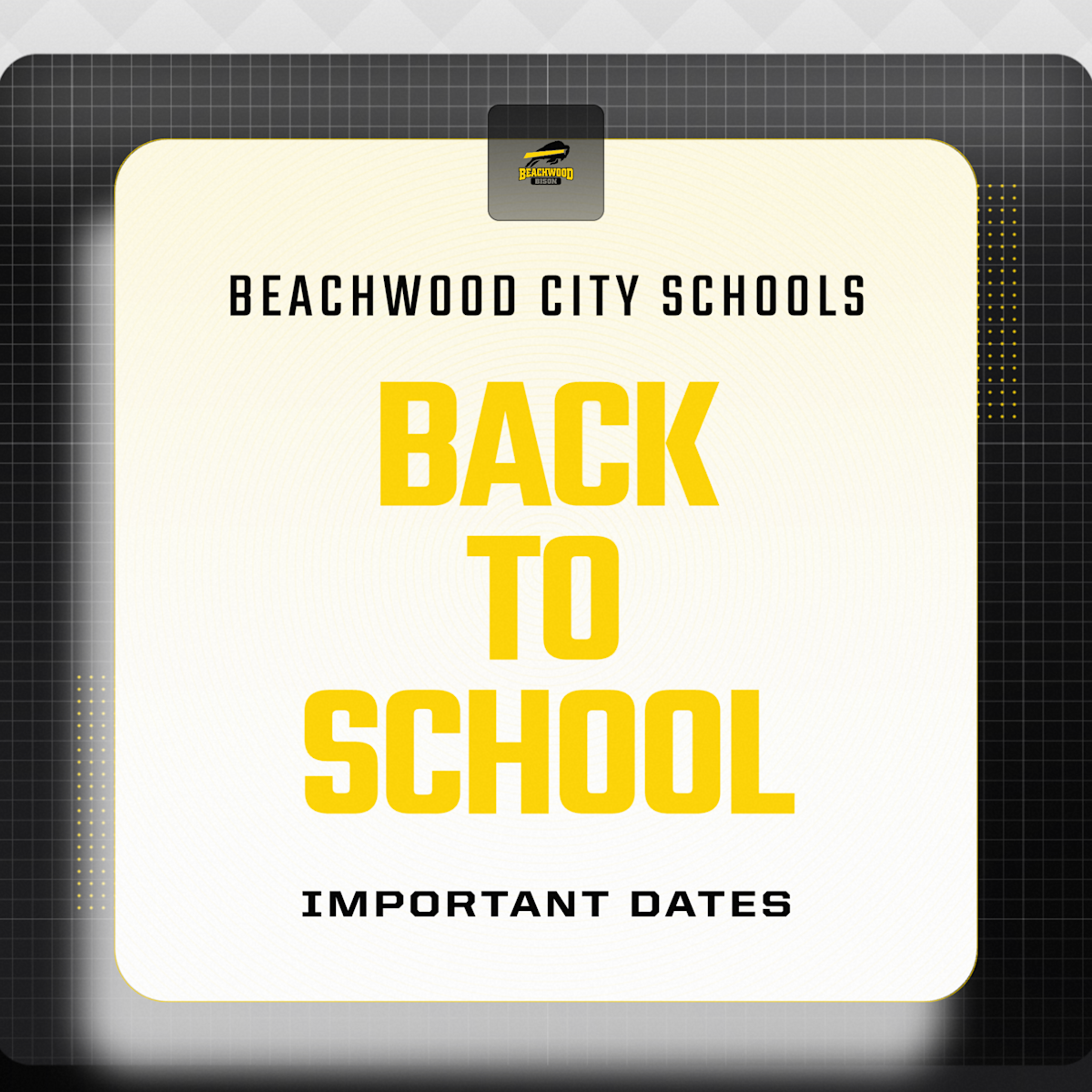 Important Back-to-School Dates | Featured Events