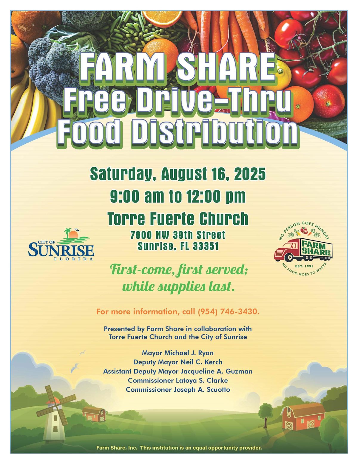 Sunrise Food Distribution | Posts Details/Default Board Post Page
